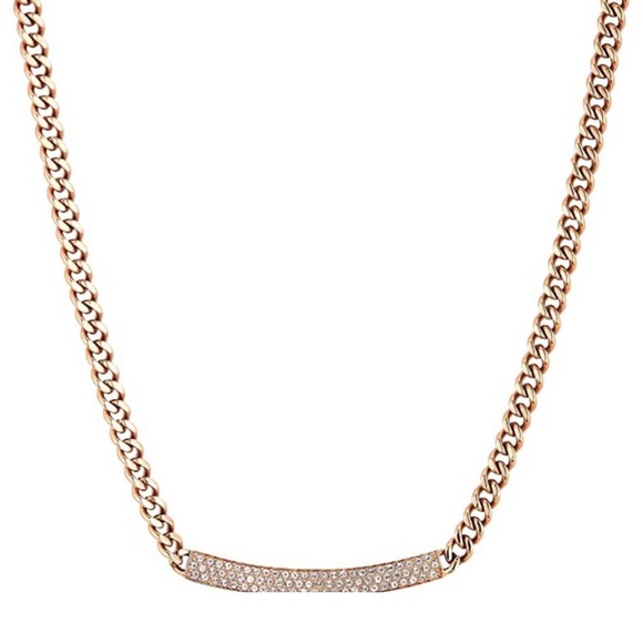 Jewelry | Michael Kors Reversible Plaque Necklace | Poshmark